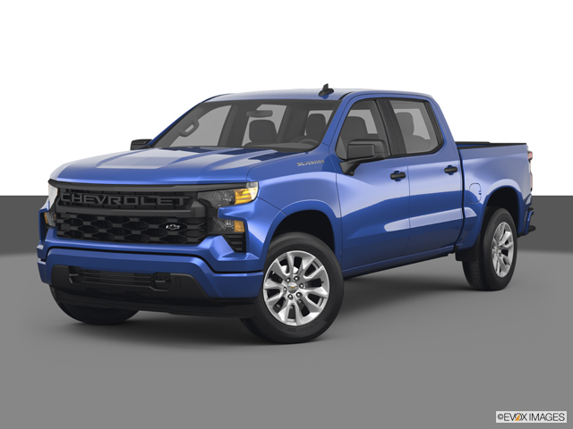 2024 Chevrolet Silverado 1500 Crew Cab Custom Prices and Cost to Own | Kelley Blue Book